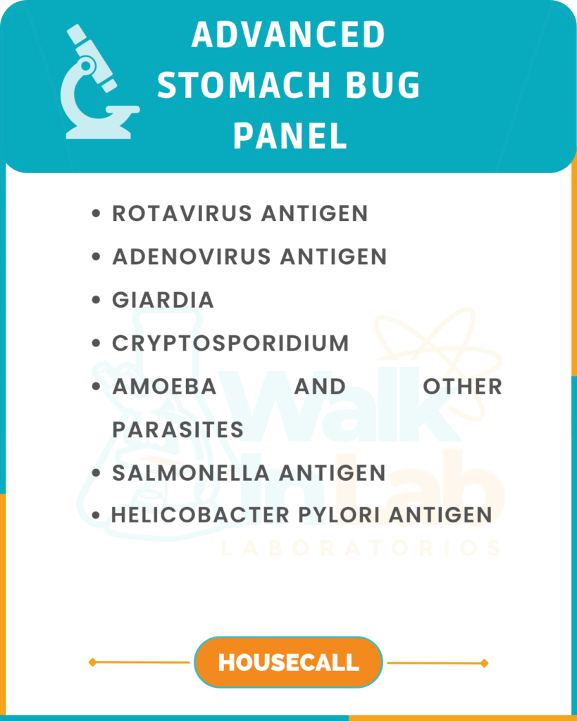 ADVNACED STOMACH BUG PANEL - WALK IN LABS